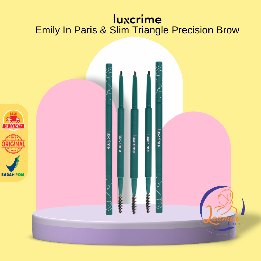 Jual Luxcrime Emily In Paris & Slim Triangle Precision Brow Pencil ...