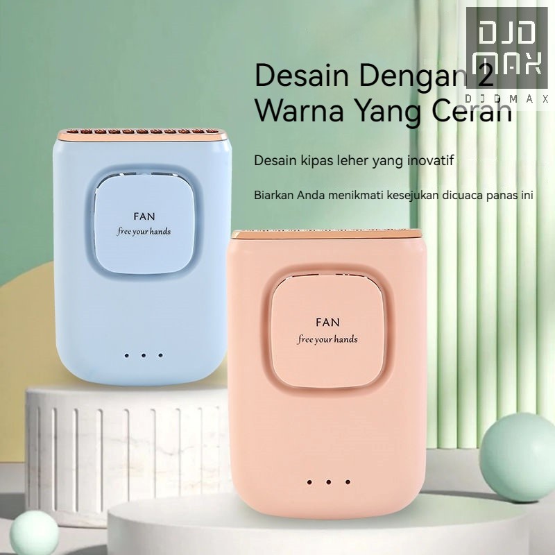 Jual DJDMax Kipas Angin Portable 2000mAh Kapasitas Besar Mini Fans 3 ...