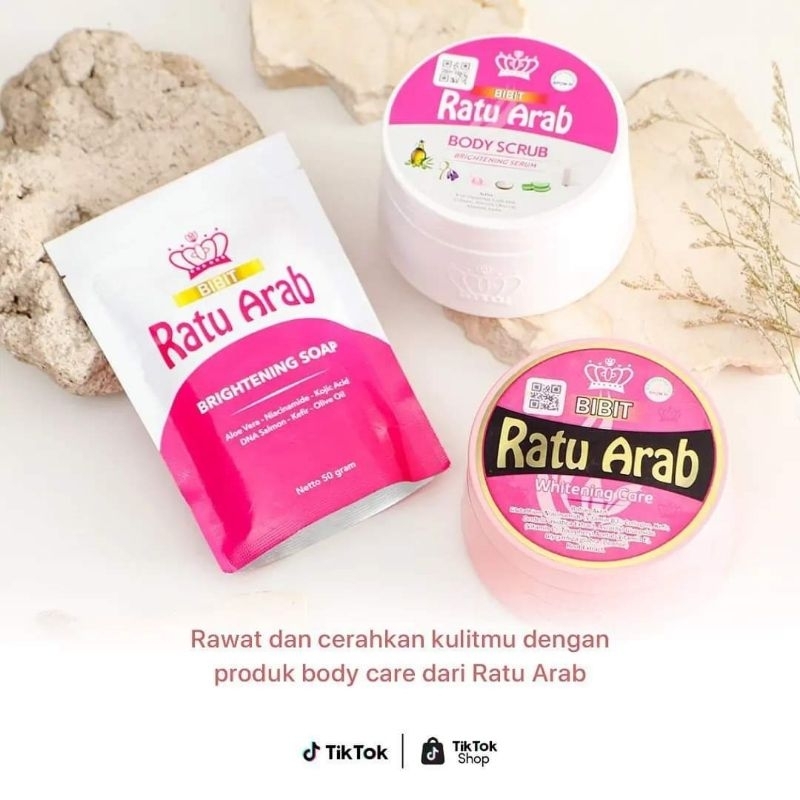 Jual PAKET BUNDLING RATU ARAB ( SABUN RA + BODY LOTION + BODY SCRUB ...