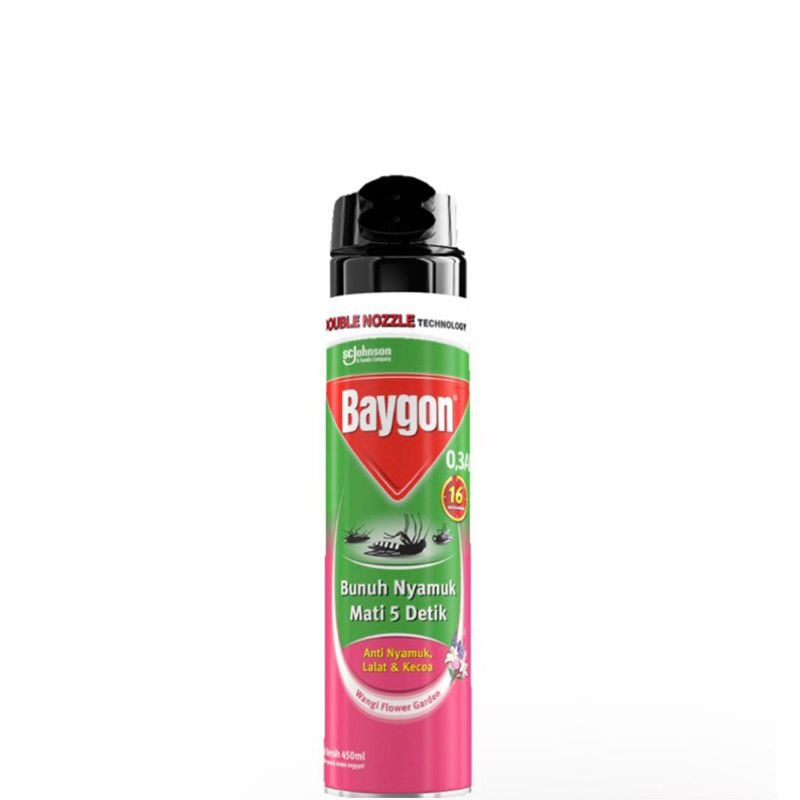 Jual Baygon Spray Obat Nyamuk 400ml Flower Garden Lavender | Shopee ...