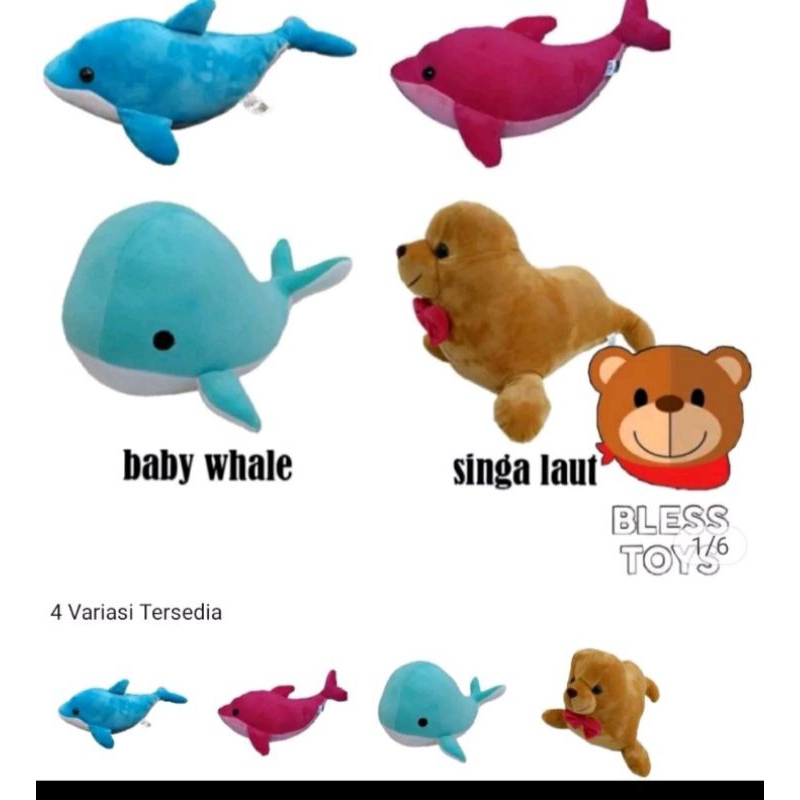 Jual Vi br tr boneka ikan hiu | Shopee Indonesia