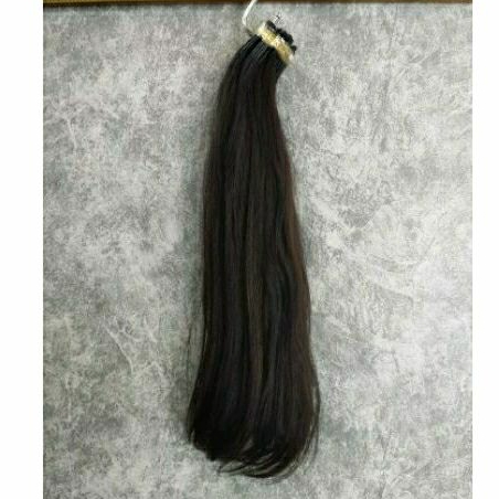 Jual Hair extension/RAMBUT ASLI sambungan 100biji | Shopee Indonesia