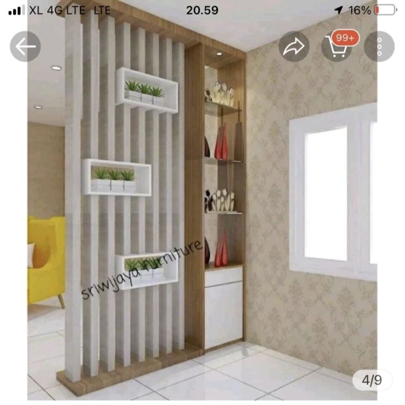 Jual Partisi sekat ruangan modern | Shopee Indonesia