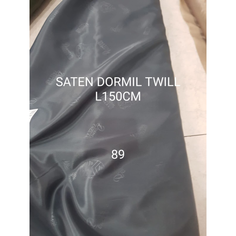 Jual DORMIL TWILL / kain furing jaket / kain furing jas | Shopee Indonesia