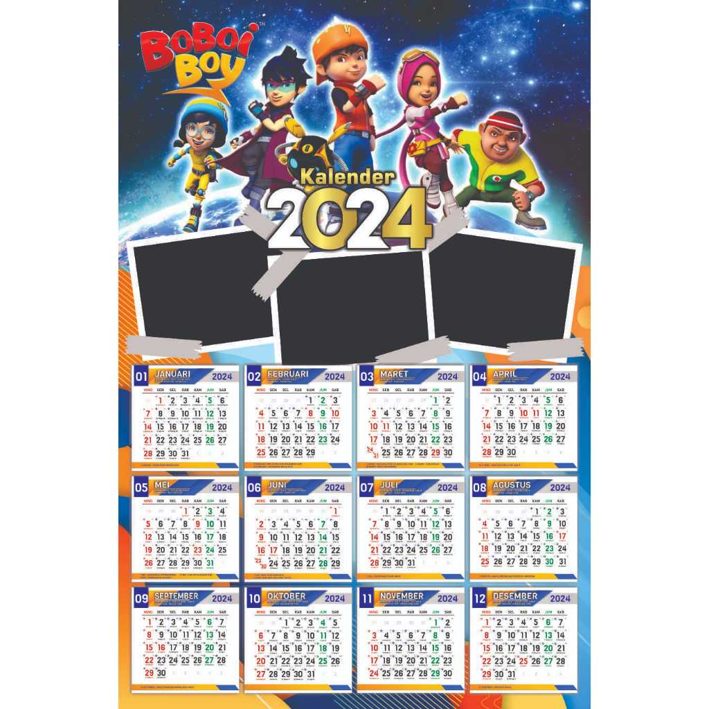 Jual KALENDER CUSTOM FOTO ANAK - KALENDER POSTER - KALENDER DINDING ...