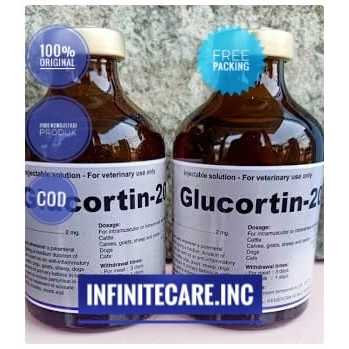 Jual GLUCORTIN 20 50 ml antipiretik analgesik anti inflamasi hewan 50ml ...