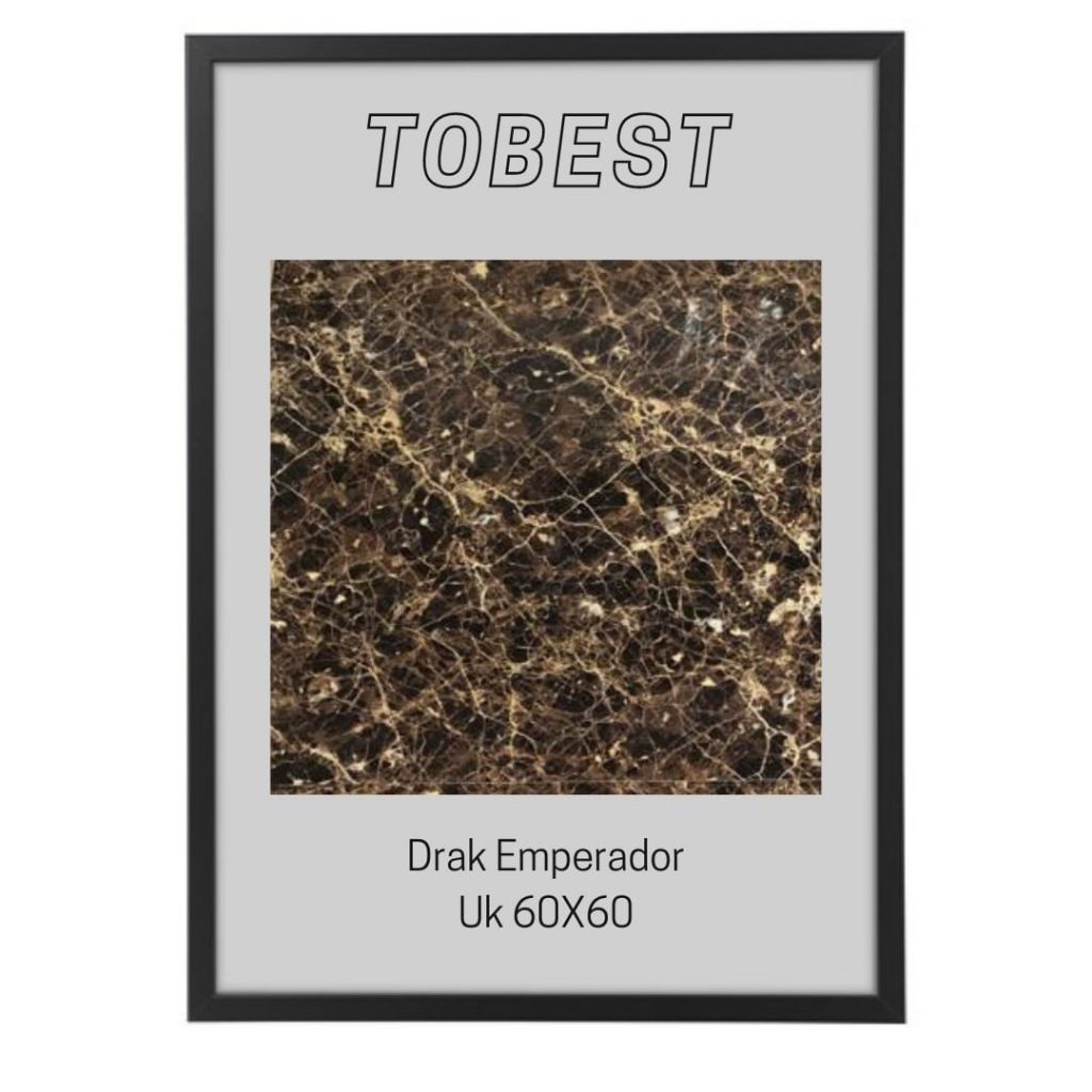 Jual Granit Merk TOBEST Dark Emperador | Shopee Indonesia