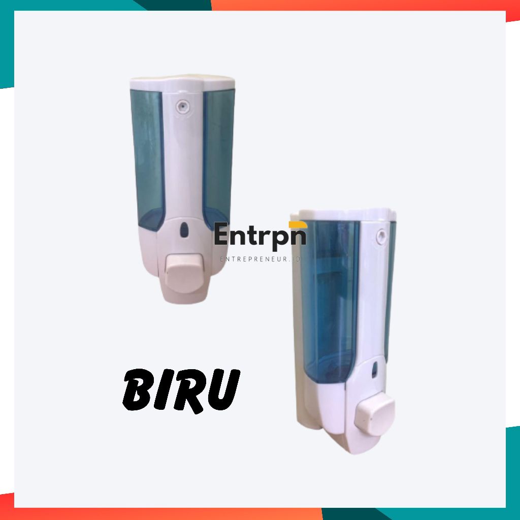Jual COD Dispenser Tempat Sabun Cair Nempel Tembok Kapasitas 350ml ...