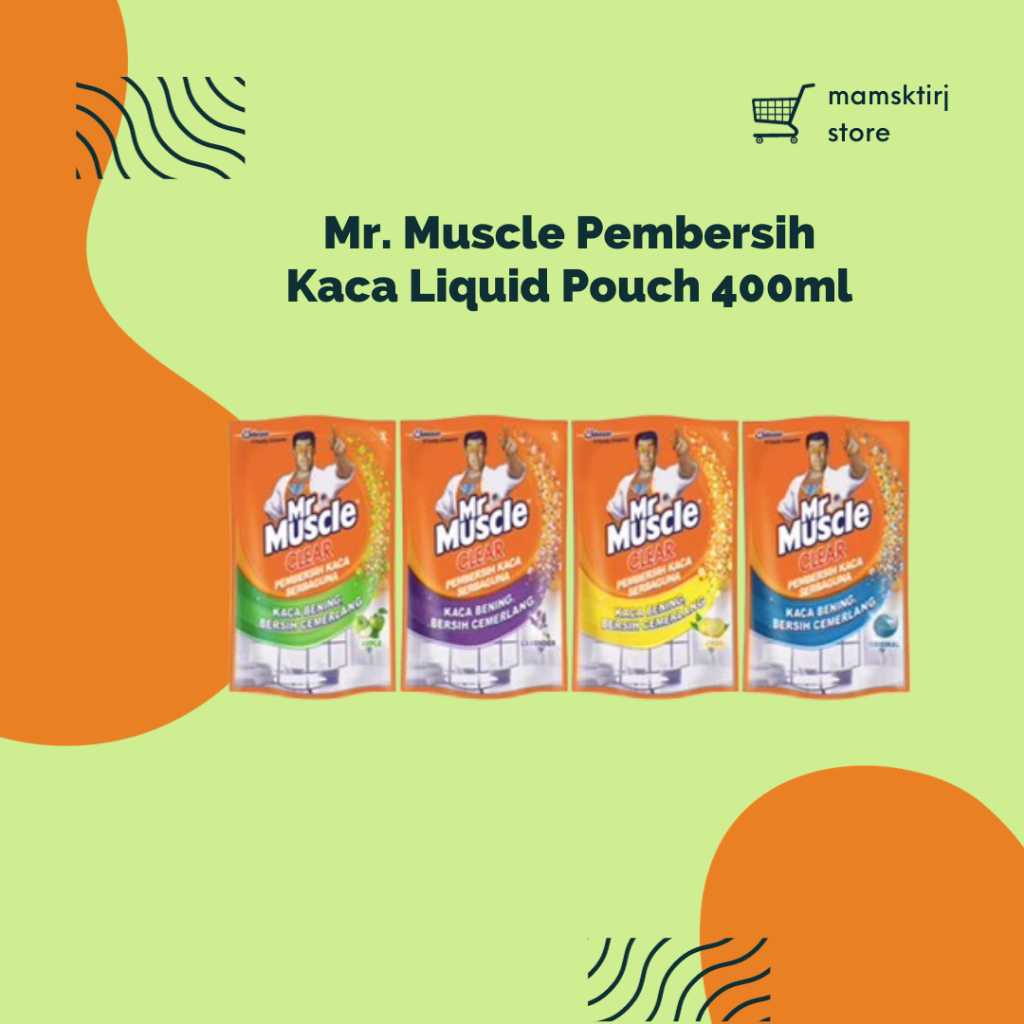 Jual Mr. Muscle Pembersih Kaca Liquid Pouch 400ml | Shopee Indonesia
