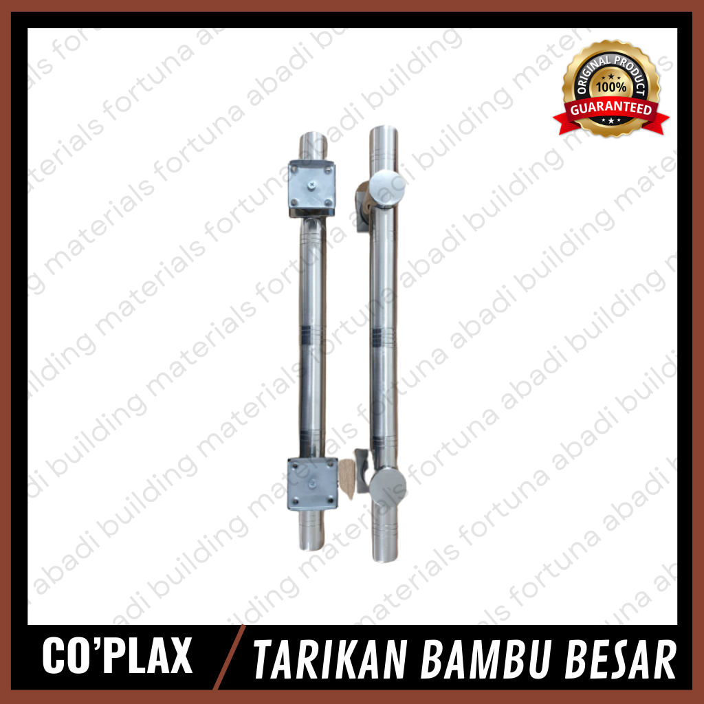 Jual Handle Pintu Besar Model Bambu SP Chrome Tarikan Pintu | Shopee ...