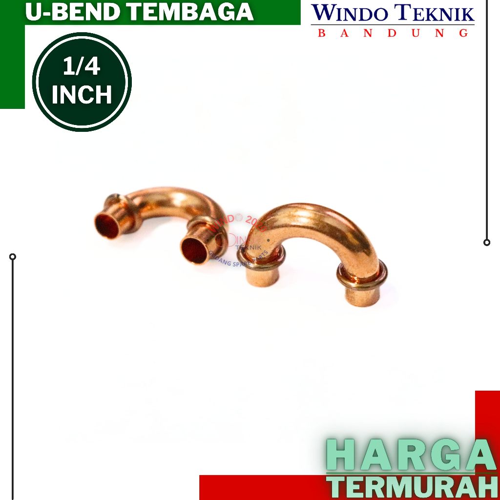 Jual UBEN TEMBAGA 1/4 INCH | U-BEND / UBEN 1/4 / U BEN PIPA 1/4INCH / YUBEN / UBEN EVAP TEMBAGA ...