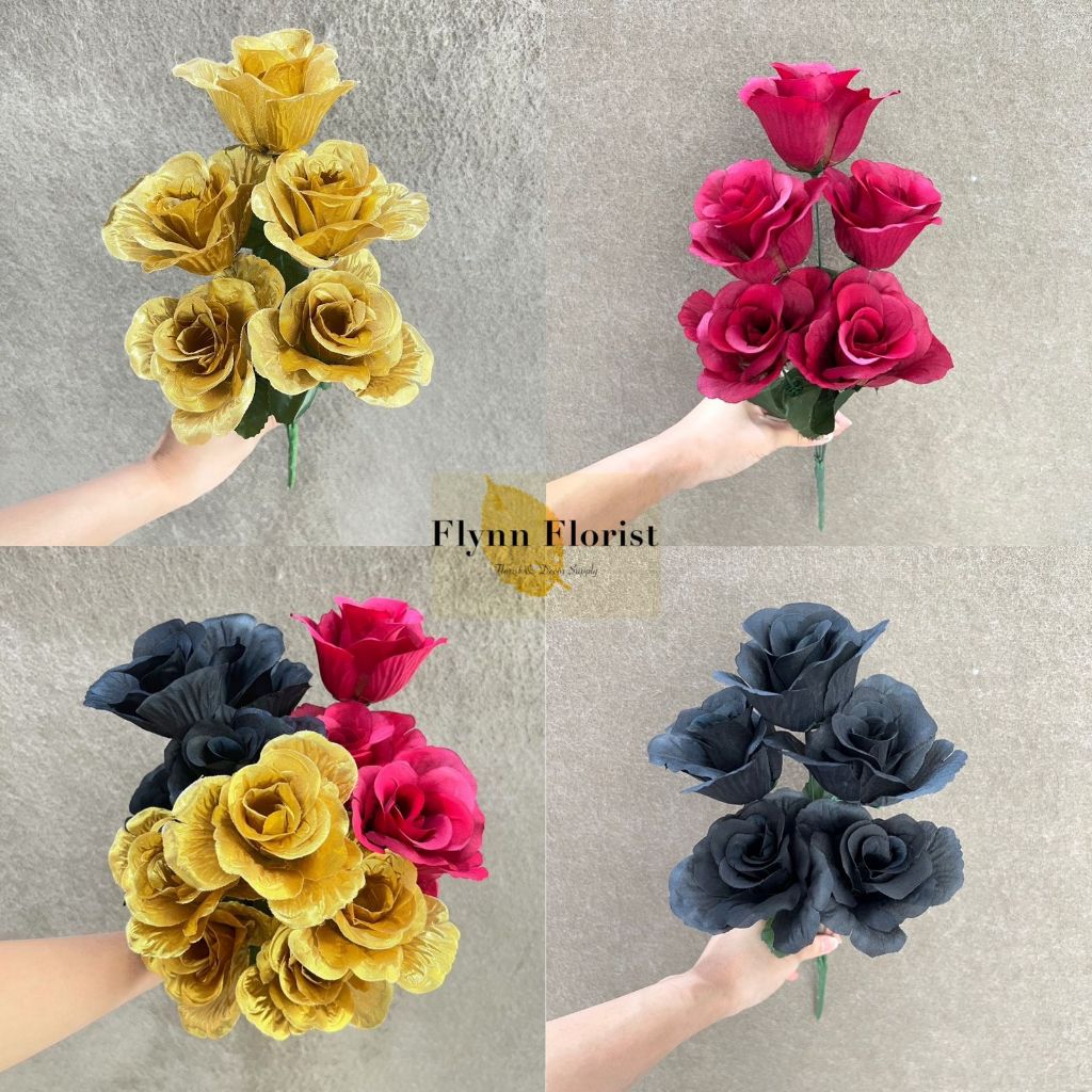 Jual Bunga Rose Mawar Premium Asia Cabang 5 (Satuan) Dekorasi Bunga ...