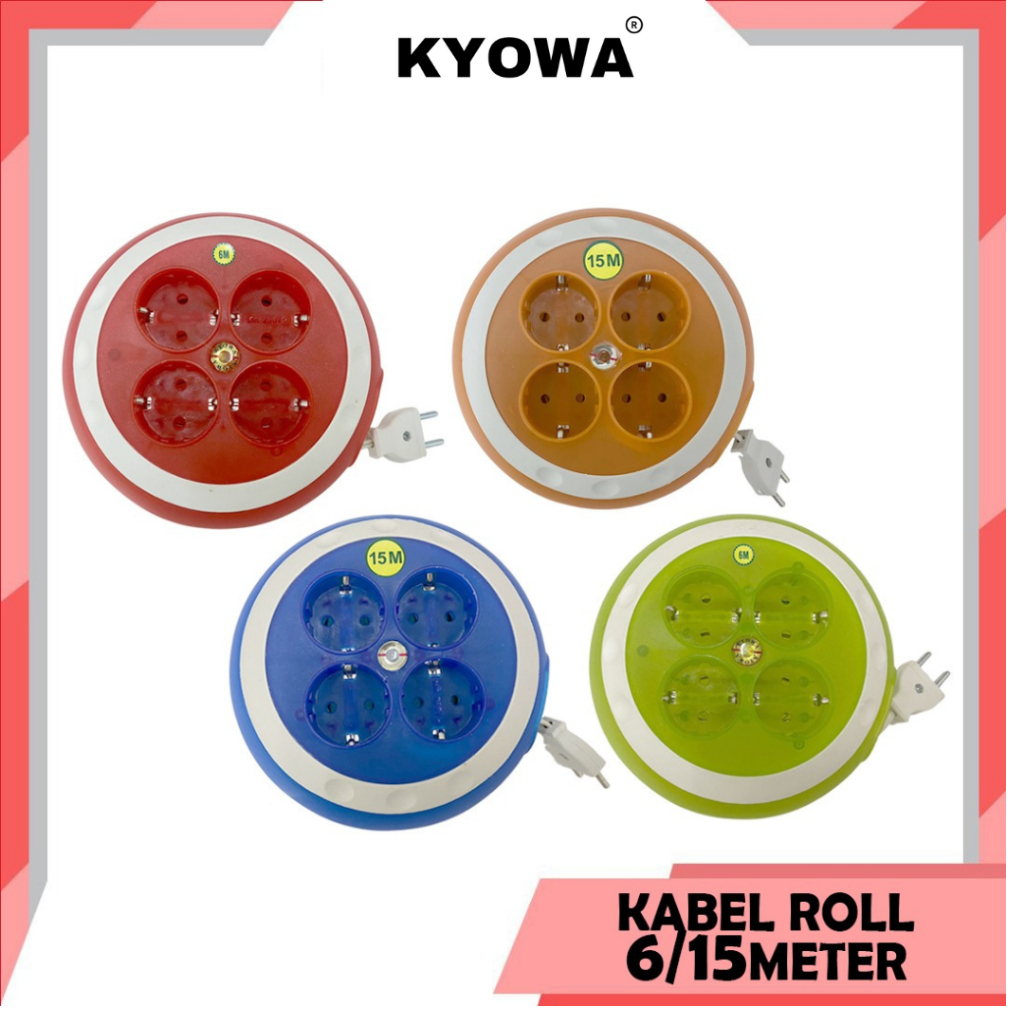 Jual BOX KABEL Roll 10M , 15M/ Colokan Listrik / Kabel Box 10M , 15M ...