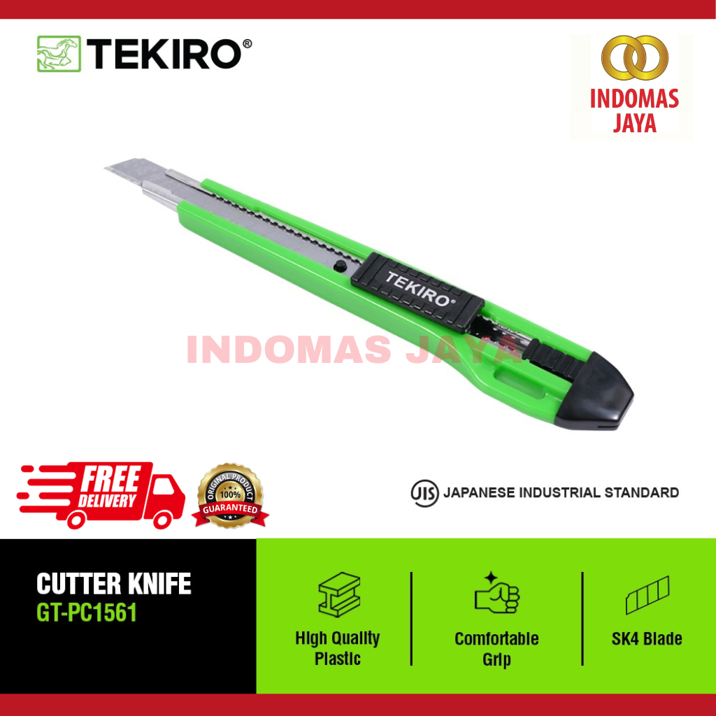 Jual Tekiro Pisau Cutter Kecil 9 MM / Carter / Tools - Alat Perkakas ...