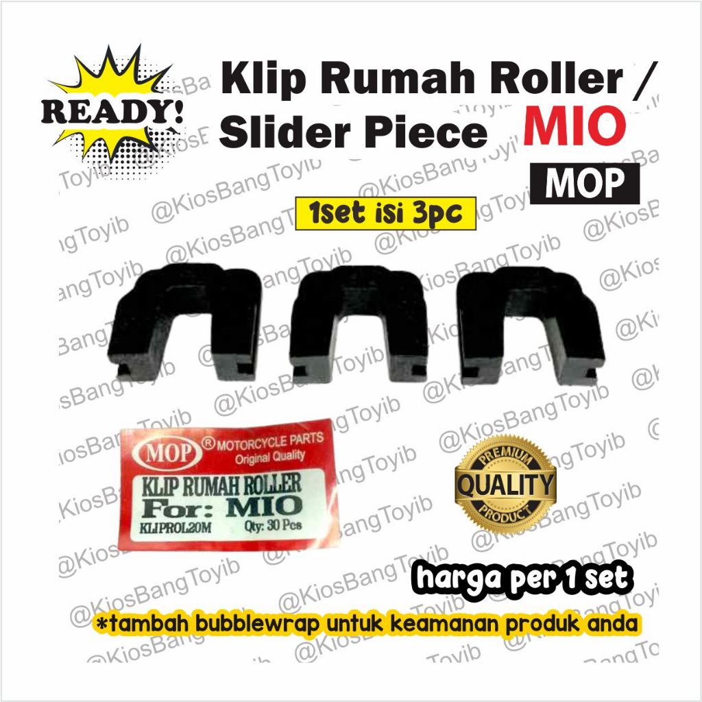 Jual Slider Slide Piece Set Klip Rumah Roller Mio Sporty Smile (3pc Mop ...