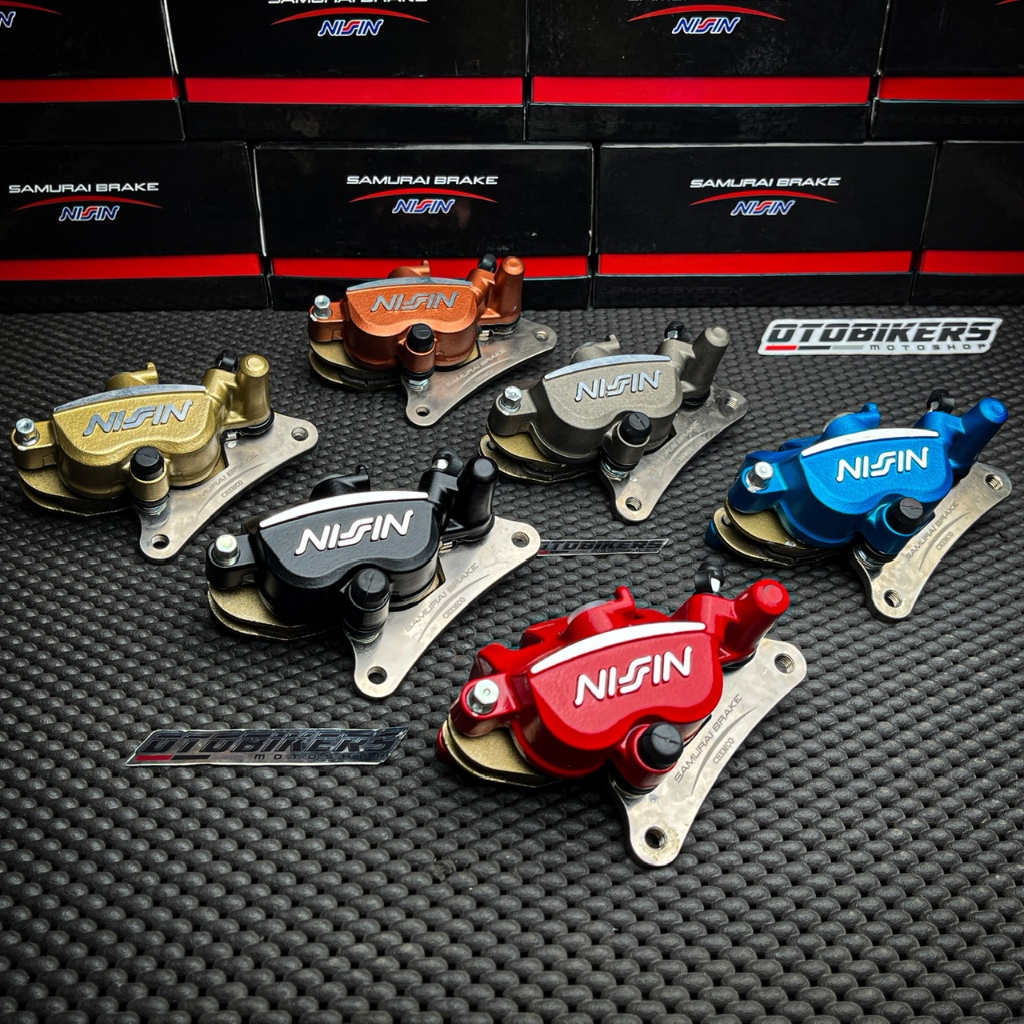Jual Kaliper Depan Nissin Samurai 2p 2 Piston Honda Tiger Megapro CB 150 R CBR 150 R Original ...
