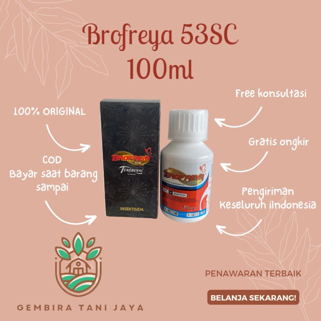 Jual INSEKTISIDA BROFREYA 53 SC 100 ML | Shopee Indonesia