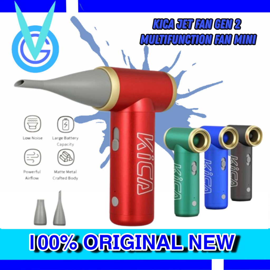 Jual KiCa Jet Fan Gen 2 Multifunction Fan Mini Portable JetFan II ...
