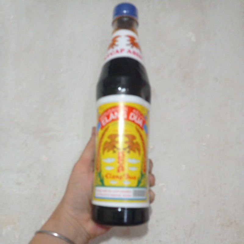 Jual kecap asin cap elang 2 620ml/kecap asin singkawang | Shopee Indonesia
