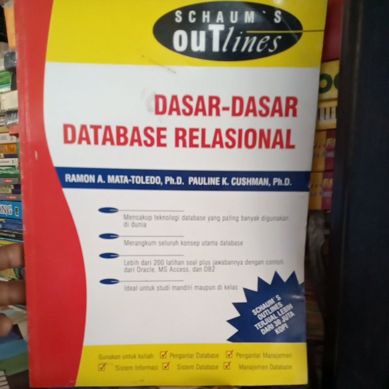 Jual DASAR-DASAR DATABASE RELASIONALseri schaum's | Shopee Indonesia