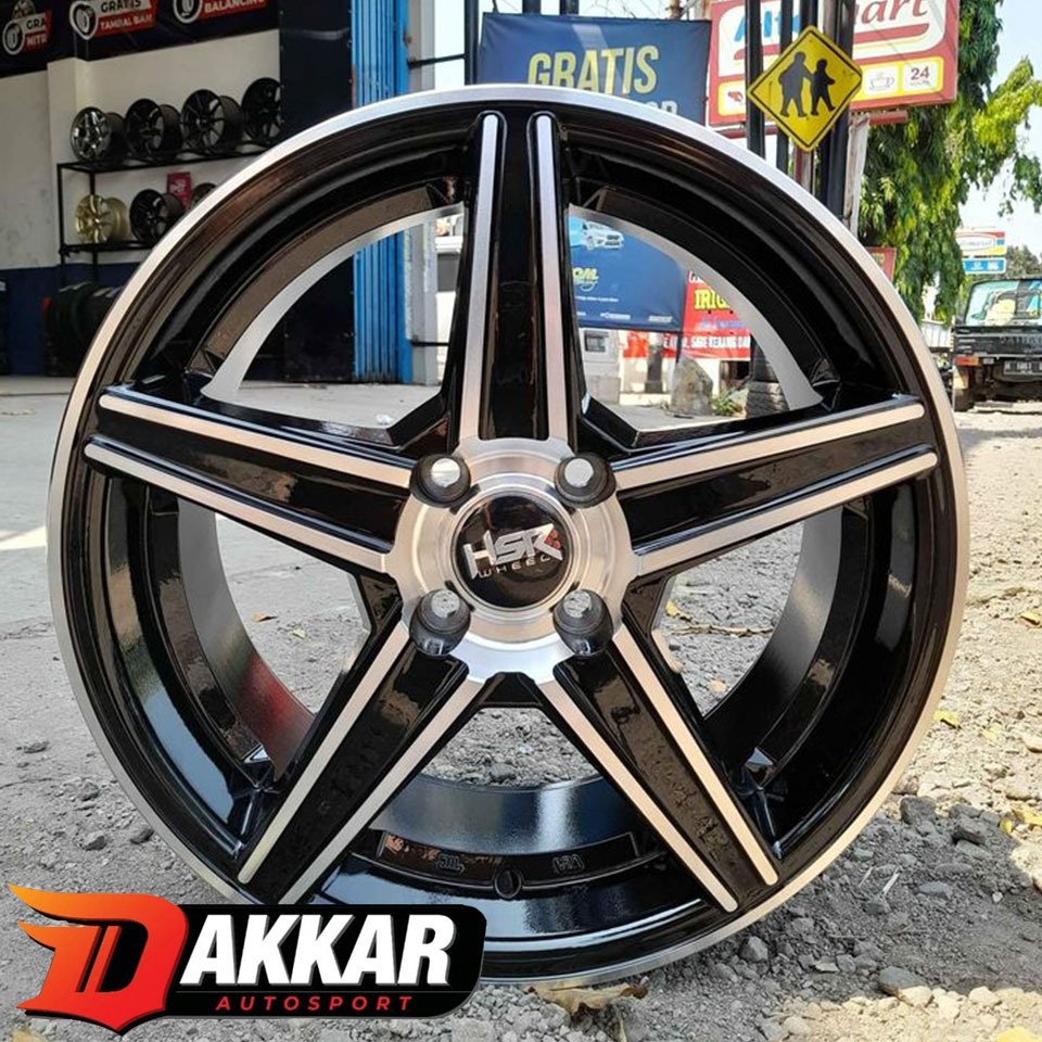 Jual velg racing honda jazz r16 hsr emission ring 16 lebar 7 et40 untuk brio agya calya mobilio ...