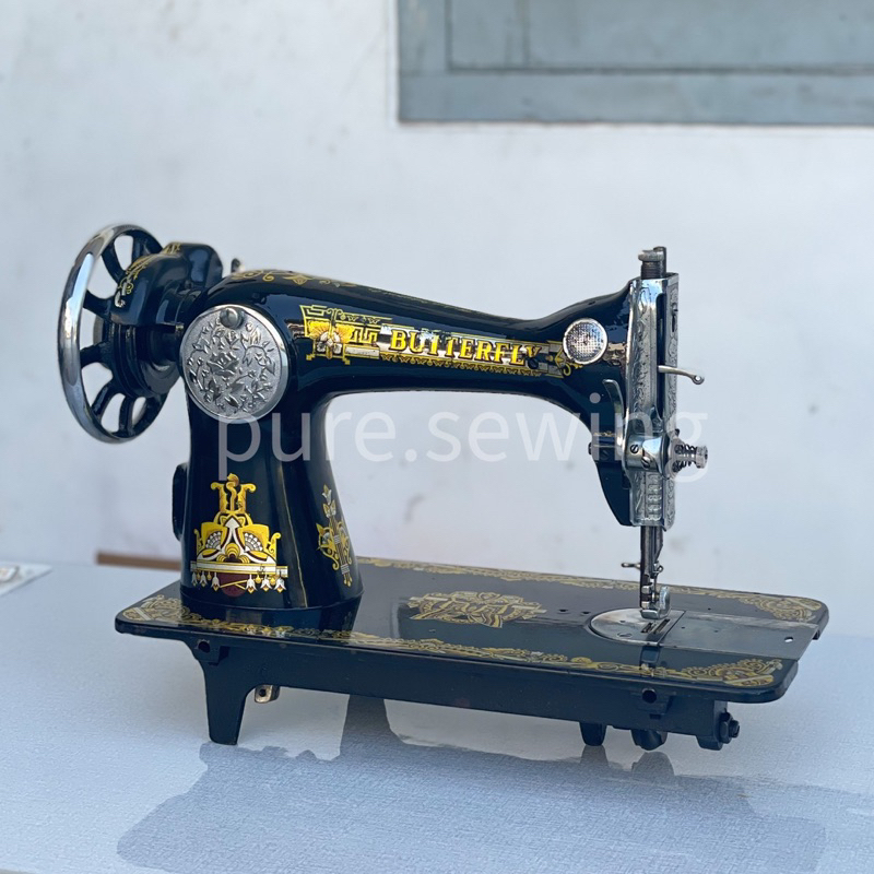 Jual Mesin Jahit Tradisional Butterfly Lama (Bekas) 1970-an | Shopee ...