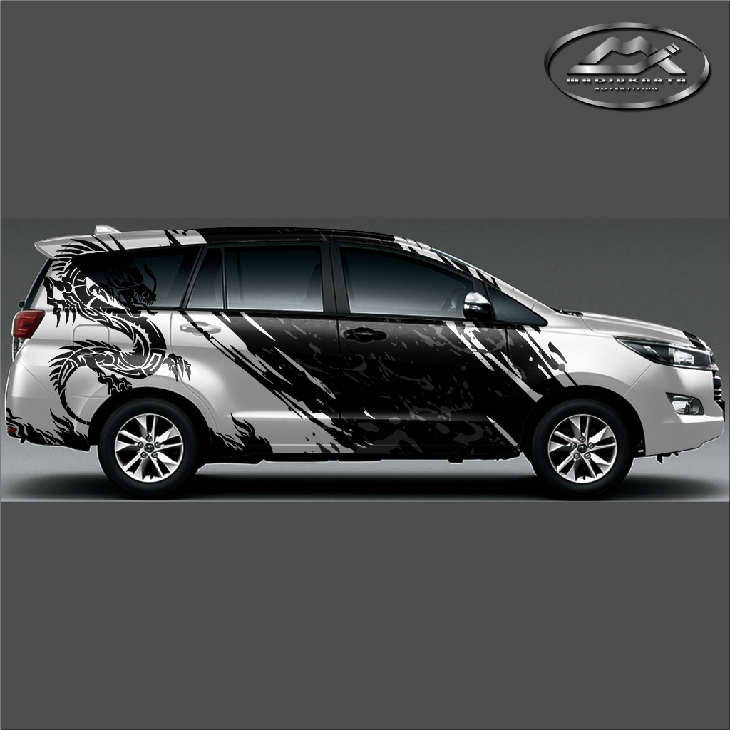 Jual STICKER DECAL MOBIL KIJANG INNOVA STIKER STRIPING TOYOTA BISA ...