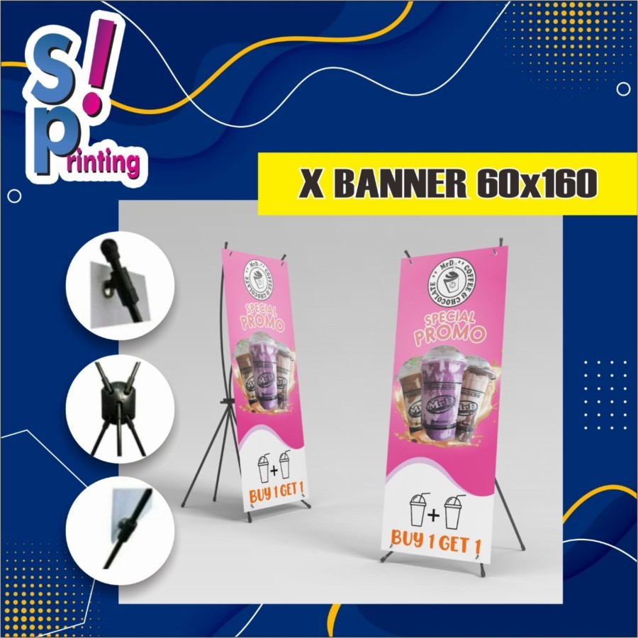 Jual Cetak Print X Banner High Res bahan albatros Murah dan Berkualitas ...