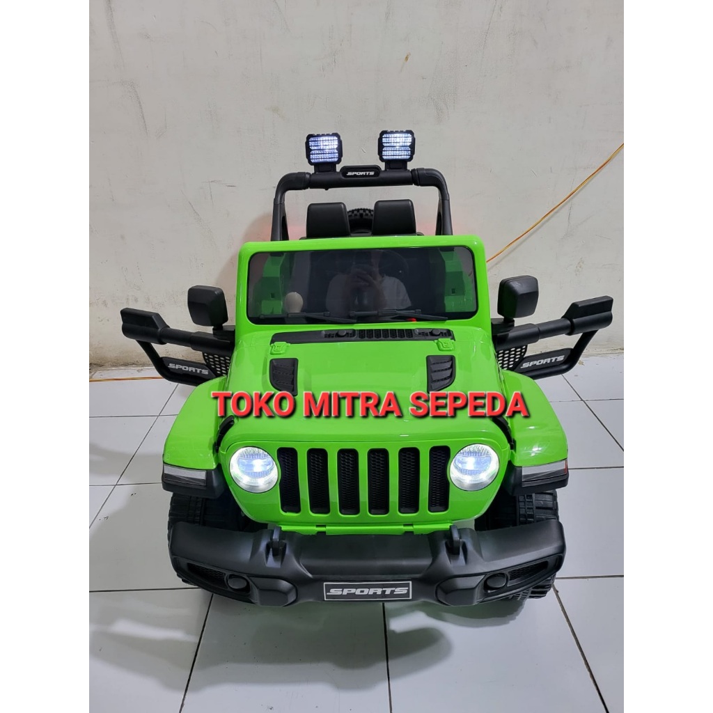Jual Mainan Mobil Aki Anak M8288 Rubicon Off Road Aki Dual 12 Volt ...