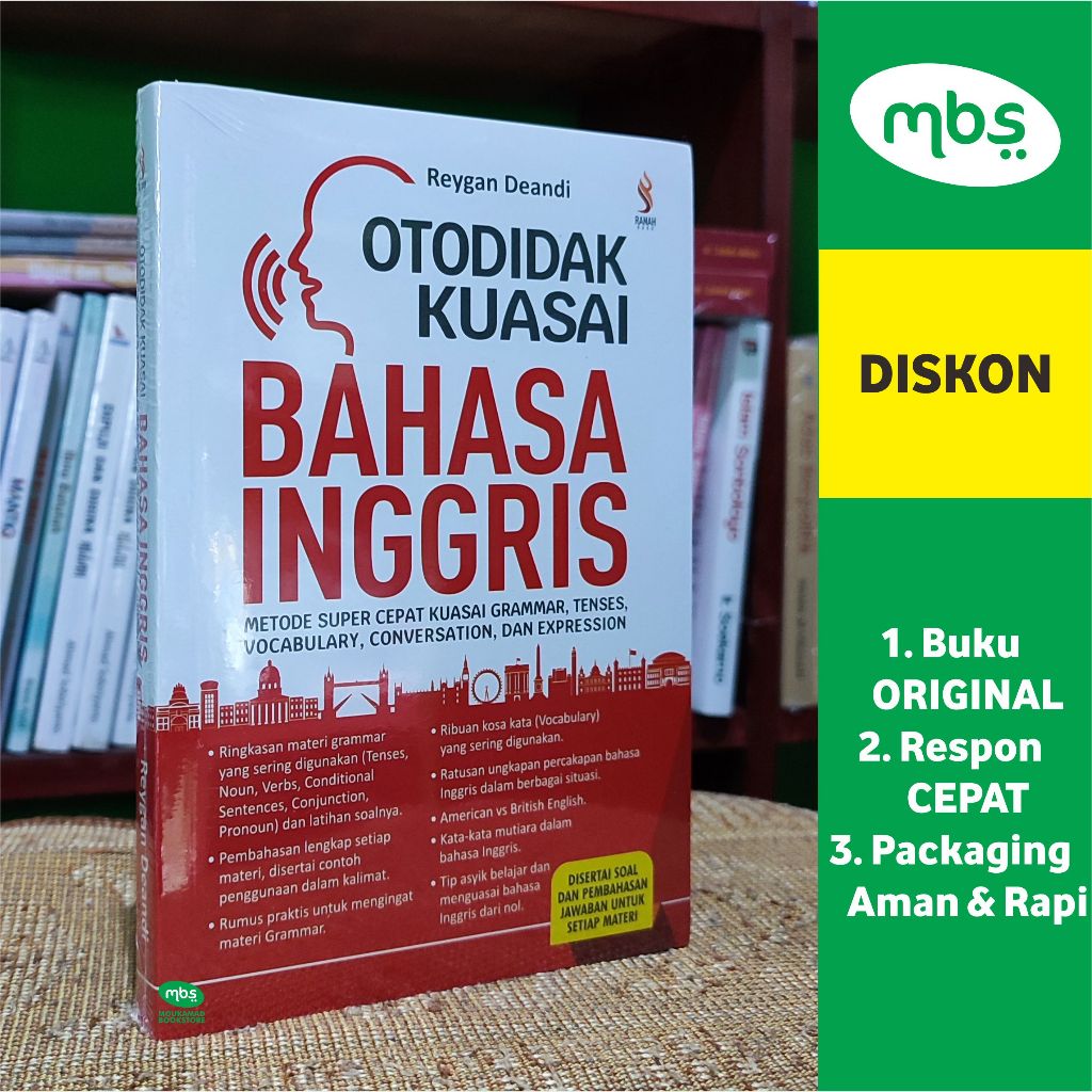 Jual BUKU OTODIDAK KUASAI BAHASA INGGRIS - Reygan Deandi | Shopee Indonesia
