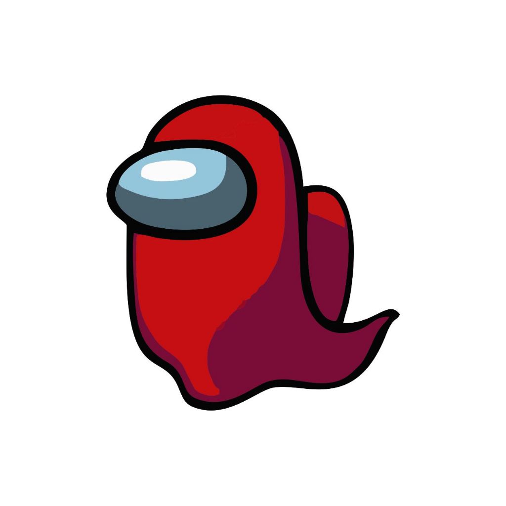 Jual STIKER AMONG US SKIN "GOST RED" || Aesthetic Stiker |Stiker Tumblr ...