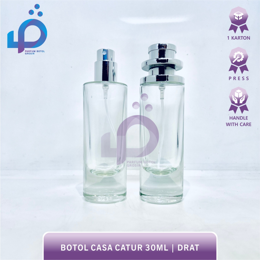 Jual Botol Parfum | Casa Catur 30ml | Drat | 1 Karton | 240pcs | Shopee ...