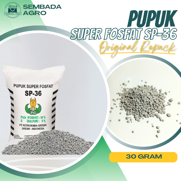 Jual Pupuk Sp 36 Super Phospat Original Repack - Sembada Agro | Shopee ...