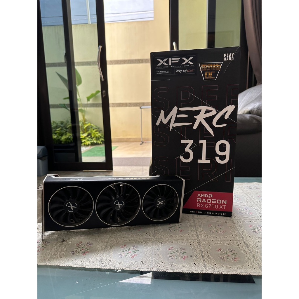 Jual xfx speedster merc 319 rx 6700xt black 12gb gddr6 | Shopee Indonesia