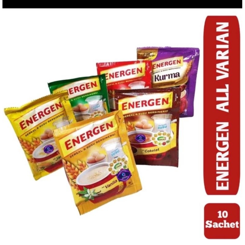 Jual energen sachet isi 10 pcs | Shopee Indonesia