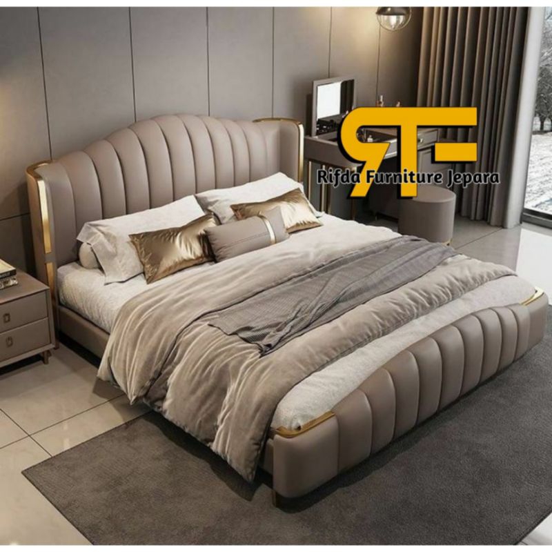 Jual Dipan tempat tidur Jok luxury cream ( Dipan Tempat Tidur luxury ...
