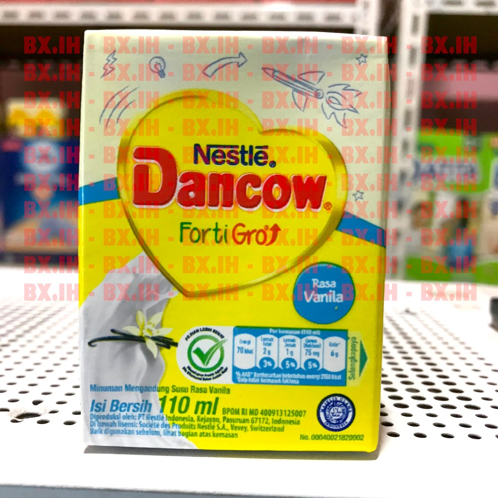 Jual Nestle Dancow FortiGro Susu UHT Vanila 110ml - Expired Date 100% ...