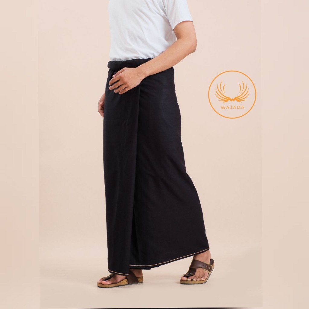 Jual SARUNG HITAM POLOS / SARUNG BATIK / SARUNG SANTRI / SARUNG WADIMOR ...