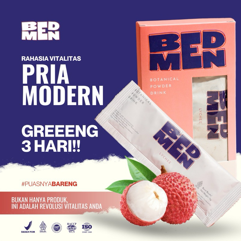 Jual BEDMEN - Minuman Serbuk Herbal Vitalitas PriaTahan Lama | Shopee ...