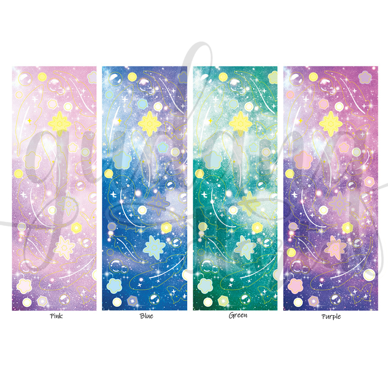 Jual Stiker Romanctic Galaxy Sticker Motif Bintang Unik DIY GH 303023 ...