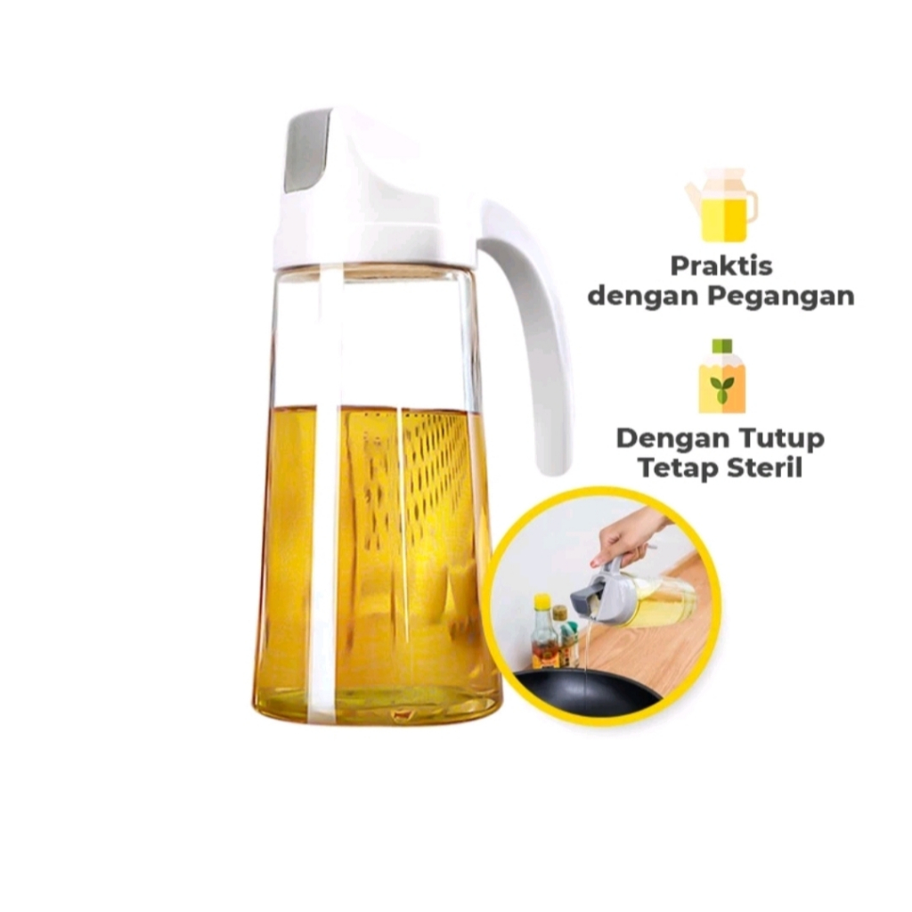 Jual Botol Kaca 630ML Minyak / Botol Minyak Kaca Kapasitas 630ml / Botol Kaca Kecap Cuka ...