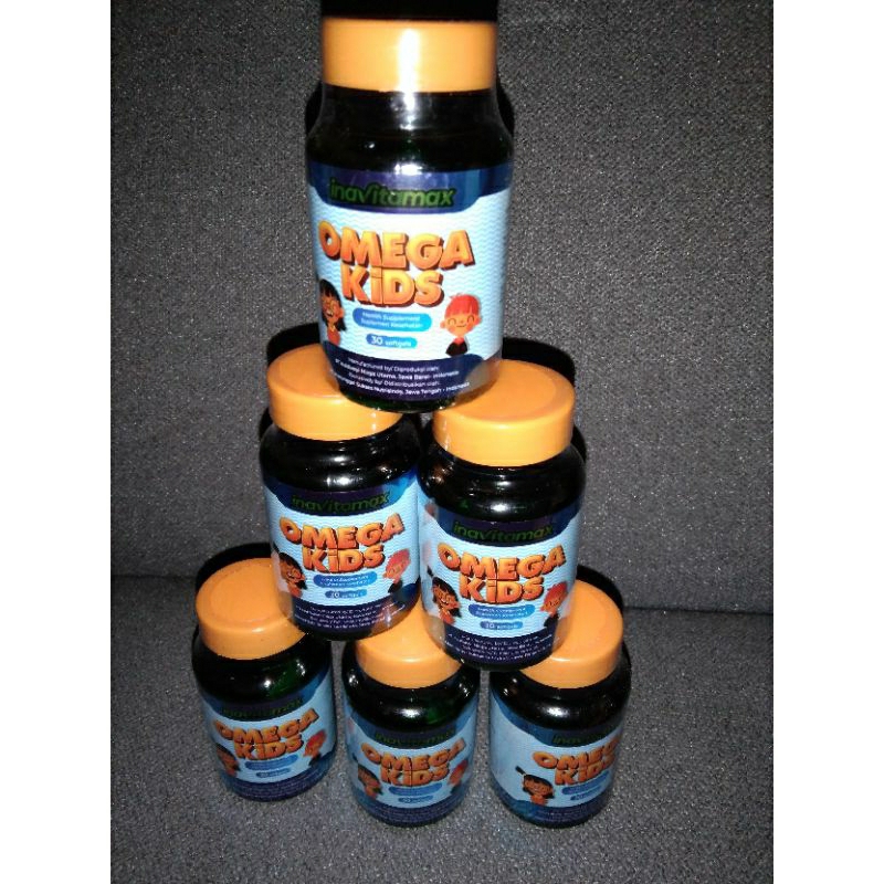 Jual Vitamin Kecerdasan Anak Kids Omega 3 / Kids omega 3 anak / Vitamin ...