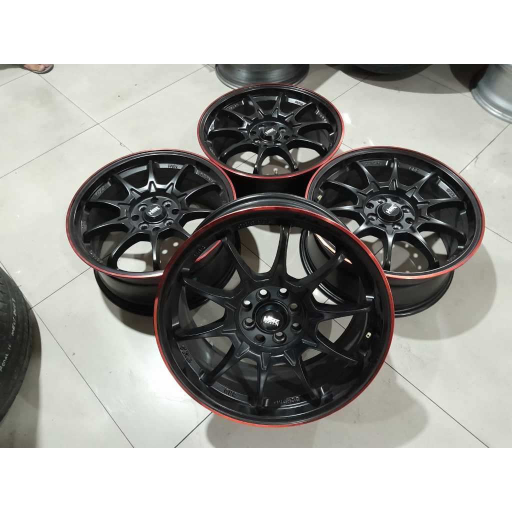 Jual VELG RACING AVANZA SWIFT BALENO MOBILIO VIOS YARIS ETIOS BOROKO SRD (HSR) R17 | Shopee ...