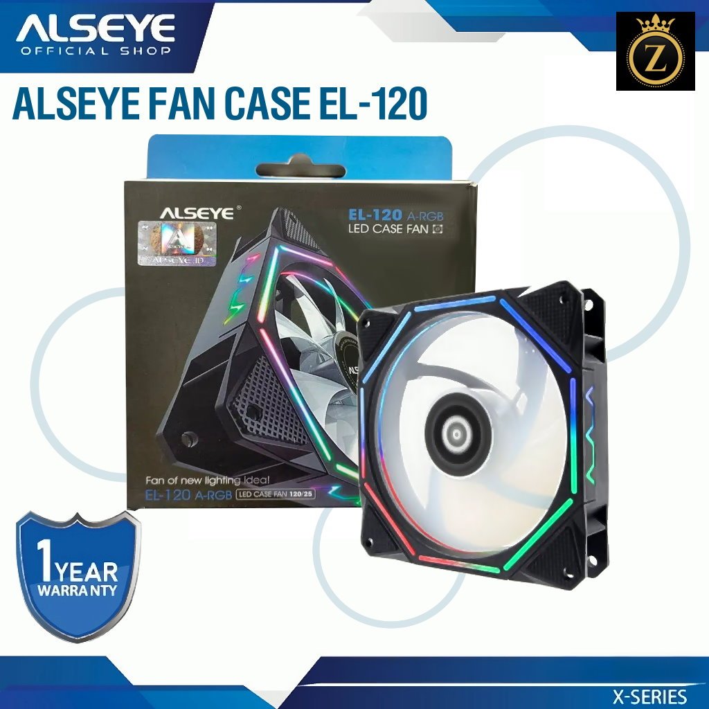 Jual Fan Casing Alseye EL-120 Pentagon RGB LED 12cm | Shopee Indonesia