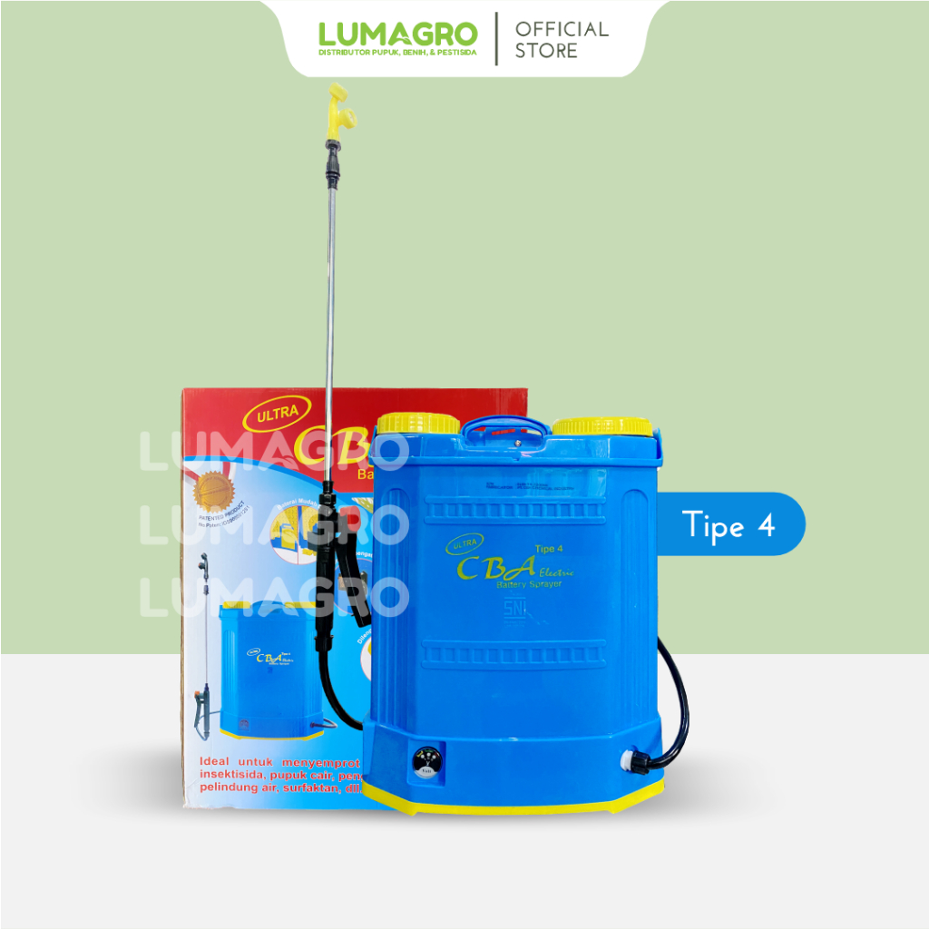 Jual Tangki Sprayer Elektrik CBA 16 Liter Tipe 3 dan 4 Alat Semprot ...