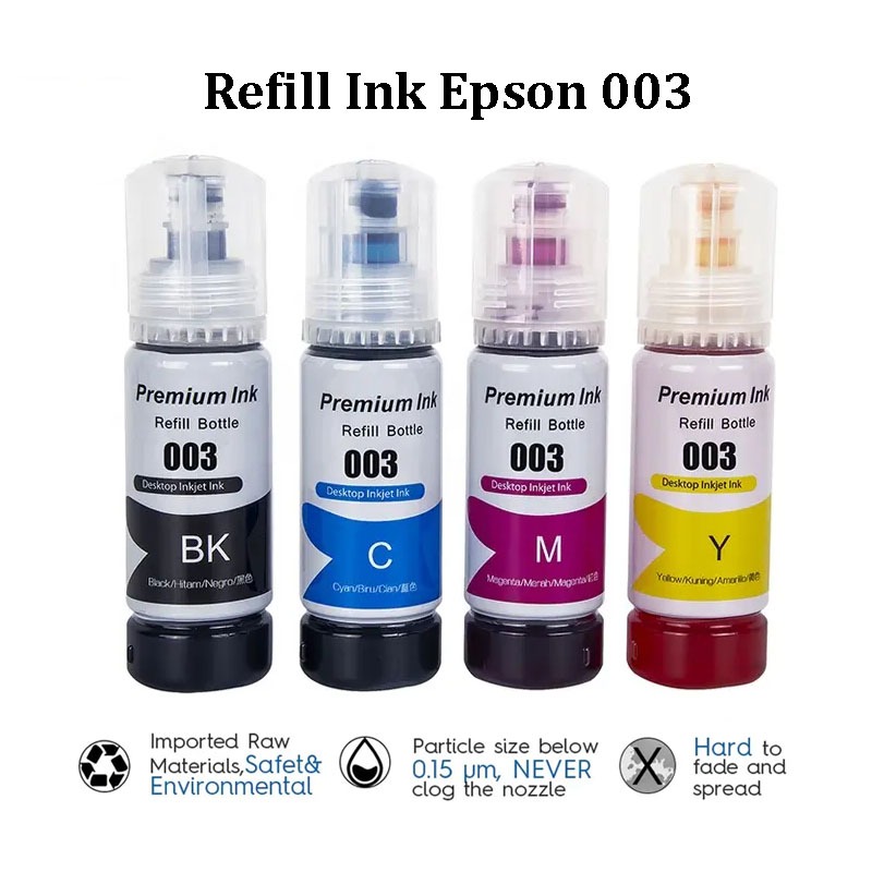 Jual Tinta Printer Epson 003 Refill Ink Premium | Shopee Indonesia