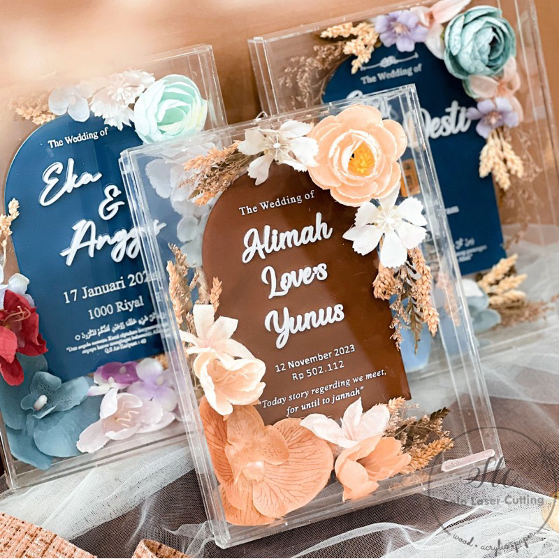 Jual (SUDAH INCLUDE PACK KAYU) BOTANIQUE DOME FRAME 15 X 20 CM / 20 X ...