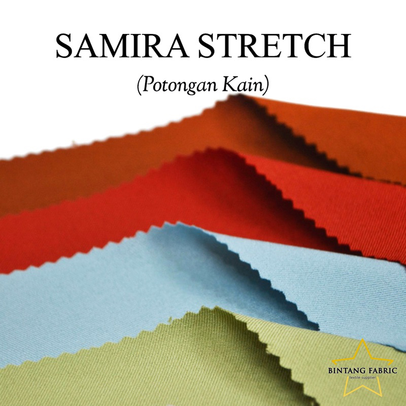 Jual Sisa Potongan Kain Samira Stretch grade A | Shopee Indonesia