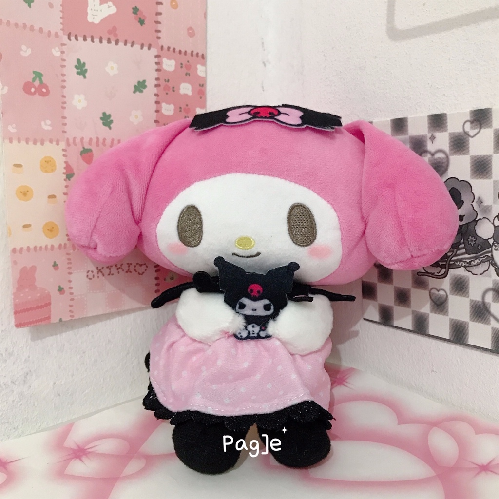 Jual My Melody in Kuromi Costume RARE [New] - Plush Doll Boneka Sanrio | Shopee Indonesia