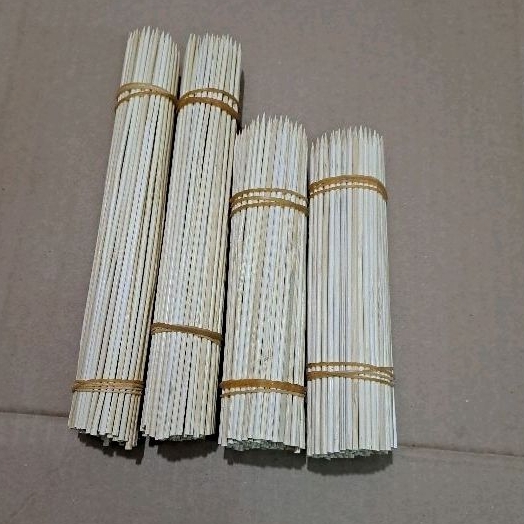 Jual Tusuk sate / lidi sate / lidi tusuk 100gr | Shopee Indonesia